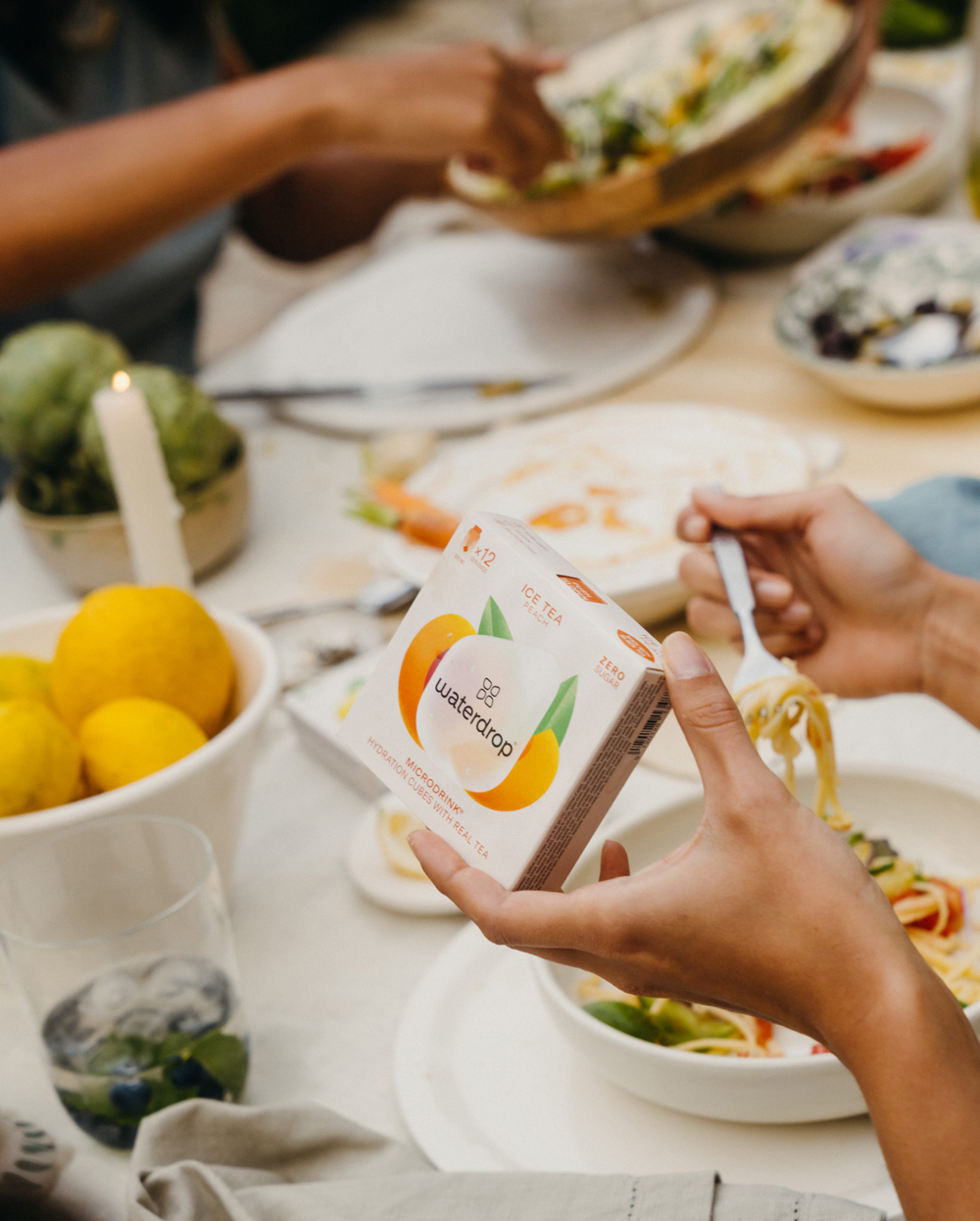 Microdrink ICE TEA PERZIK: Bestel nu | waterdrop®